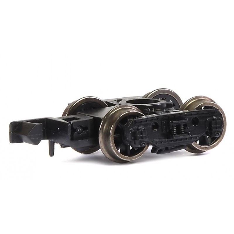 Plate Back Wagon Bogies with Spoked Wheels (x2) N Scale