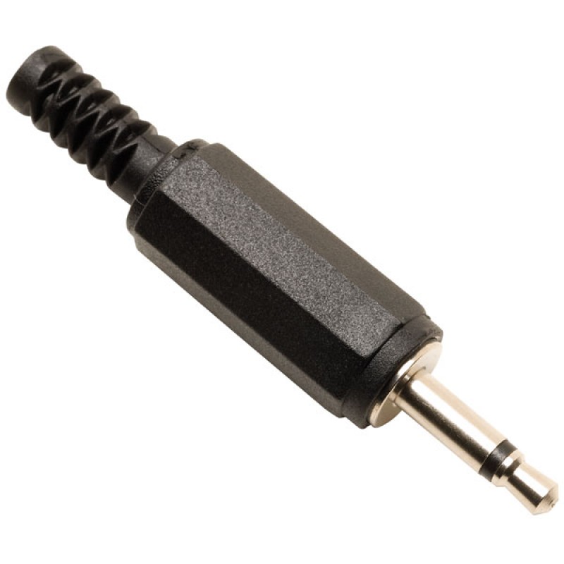 3.5mm Insulated 3 Pole Stereo - Jack Plug Only